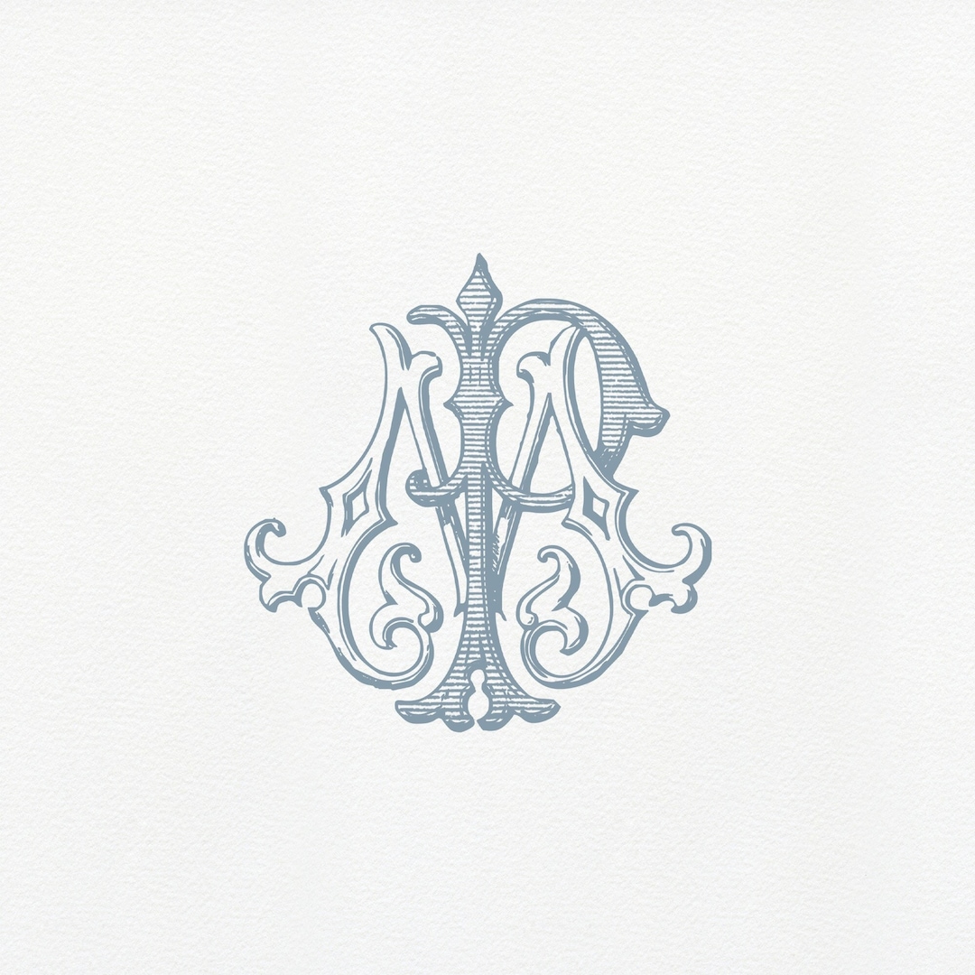 MP Vintage Monogram · PM Duogram · MP Classic Wedding Monogram ...