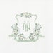 Sage Green Watercolor Wedding Crest Monogram Logo (digital Download ...
