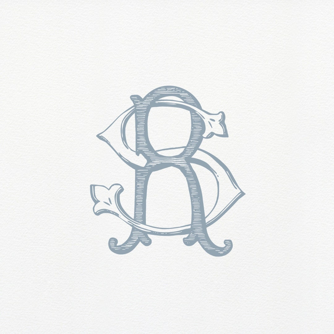 RS / SR Monogram · Wedding Monogram · Vintage Monogram · Classic ...