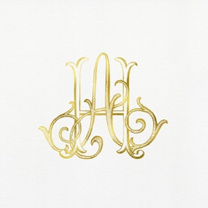 AH Vintage Monogram · HA Duogram · AH Classic Wedding Monogram ...