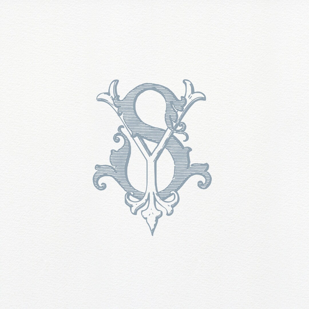 SY Vintage Monogram · YS Duogram · SY Classic Wedding Monogram ...