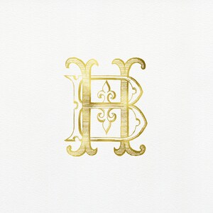 BH Vintage Monogram · HB Duogram · BH Classic Wedding Monogram ...
