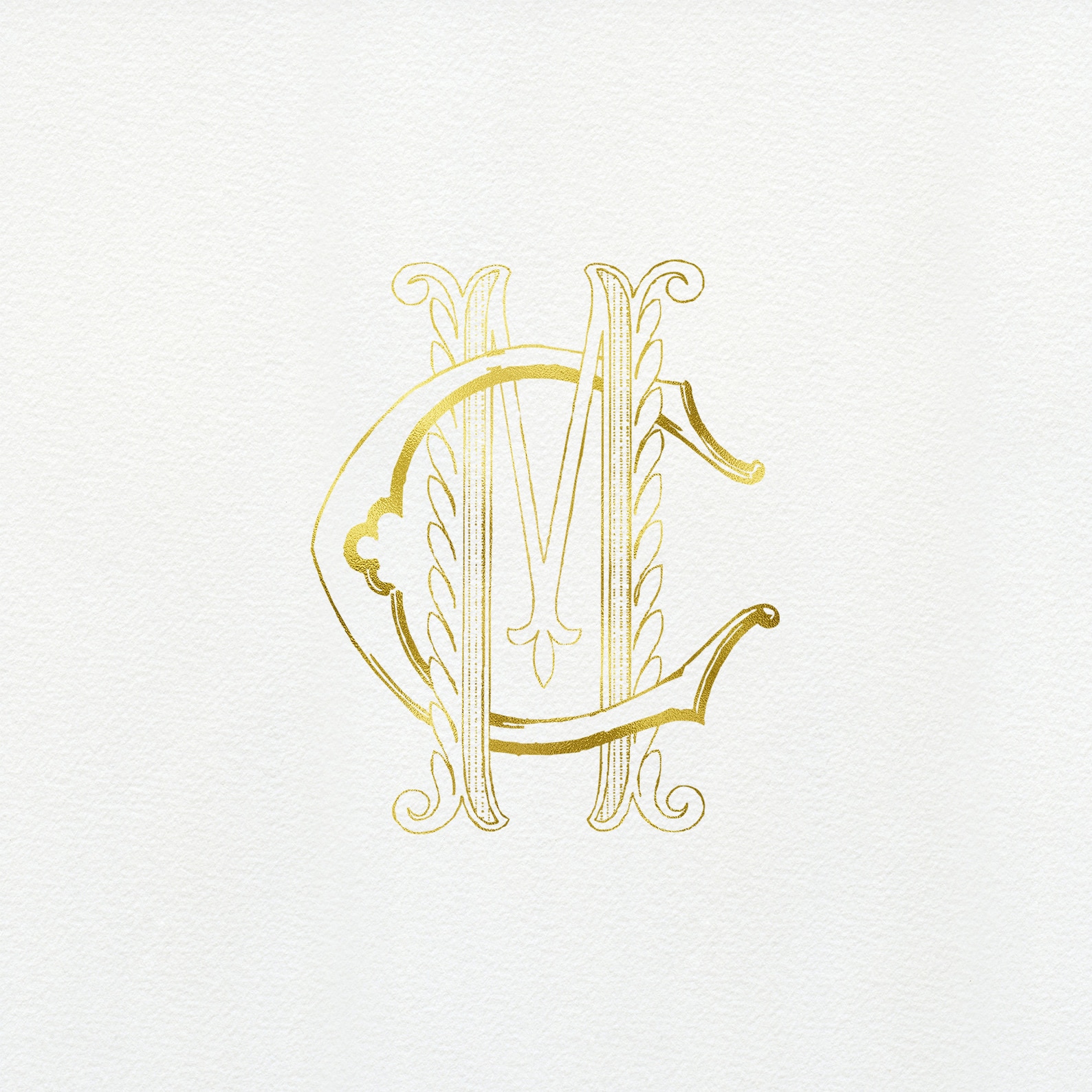 CM Vintage Wedding Monogram MC Classic Monogram Vintage - Etsy