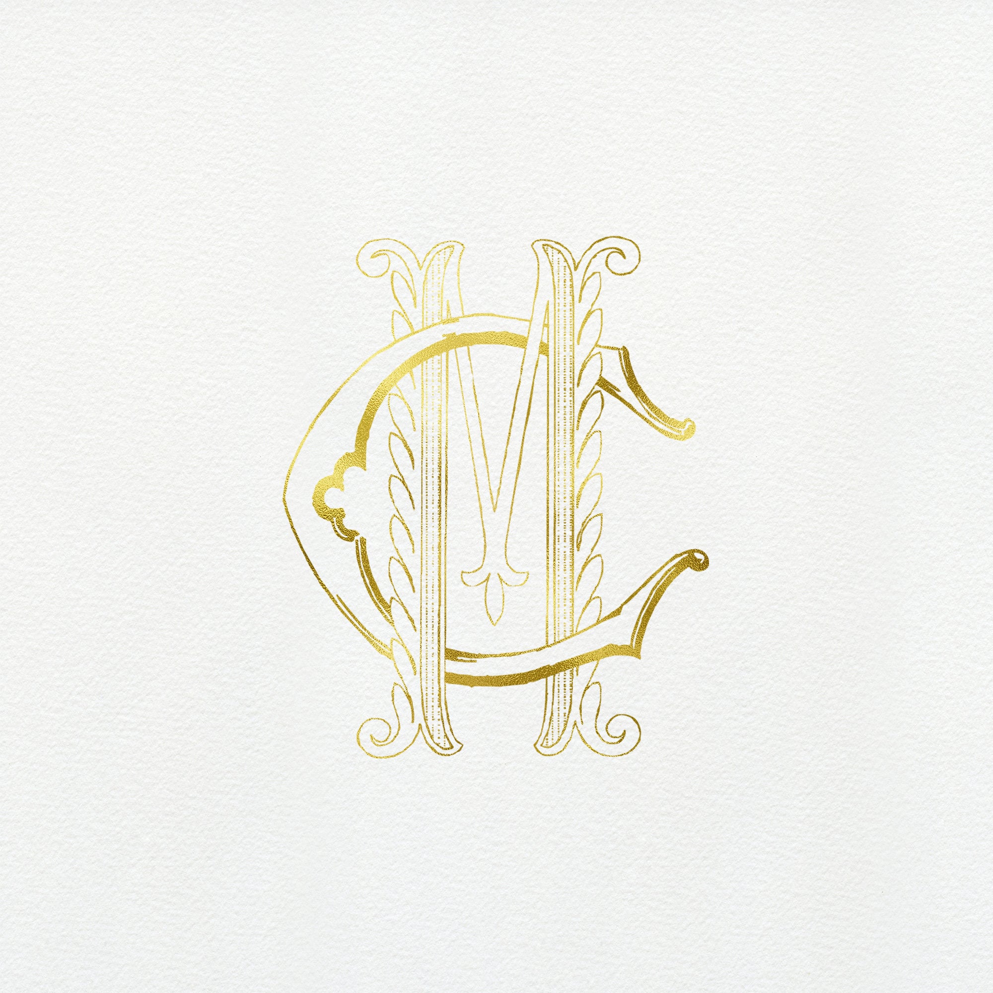 CM Vintage Wedding Monogram MC Classic Monogram Vintage - Etsy