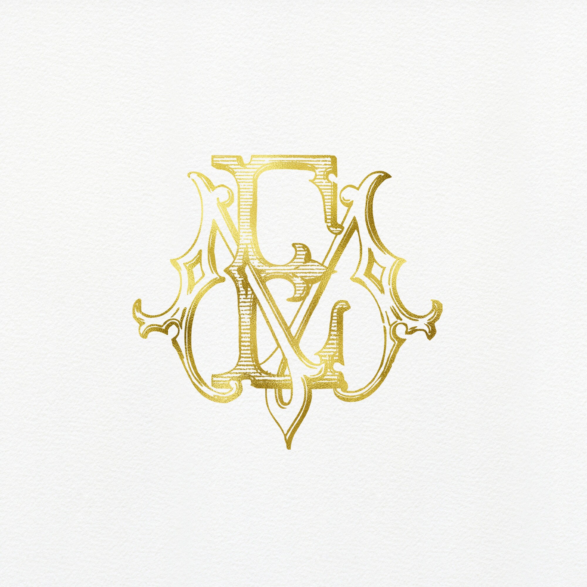 EM Classic Monogram | ME Vintage Monogram | Duogram - Etsy
