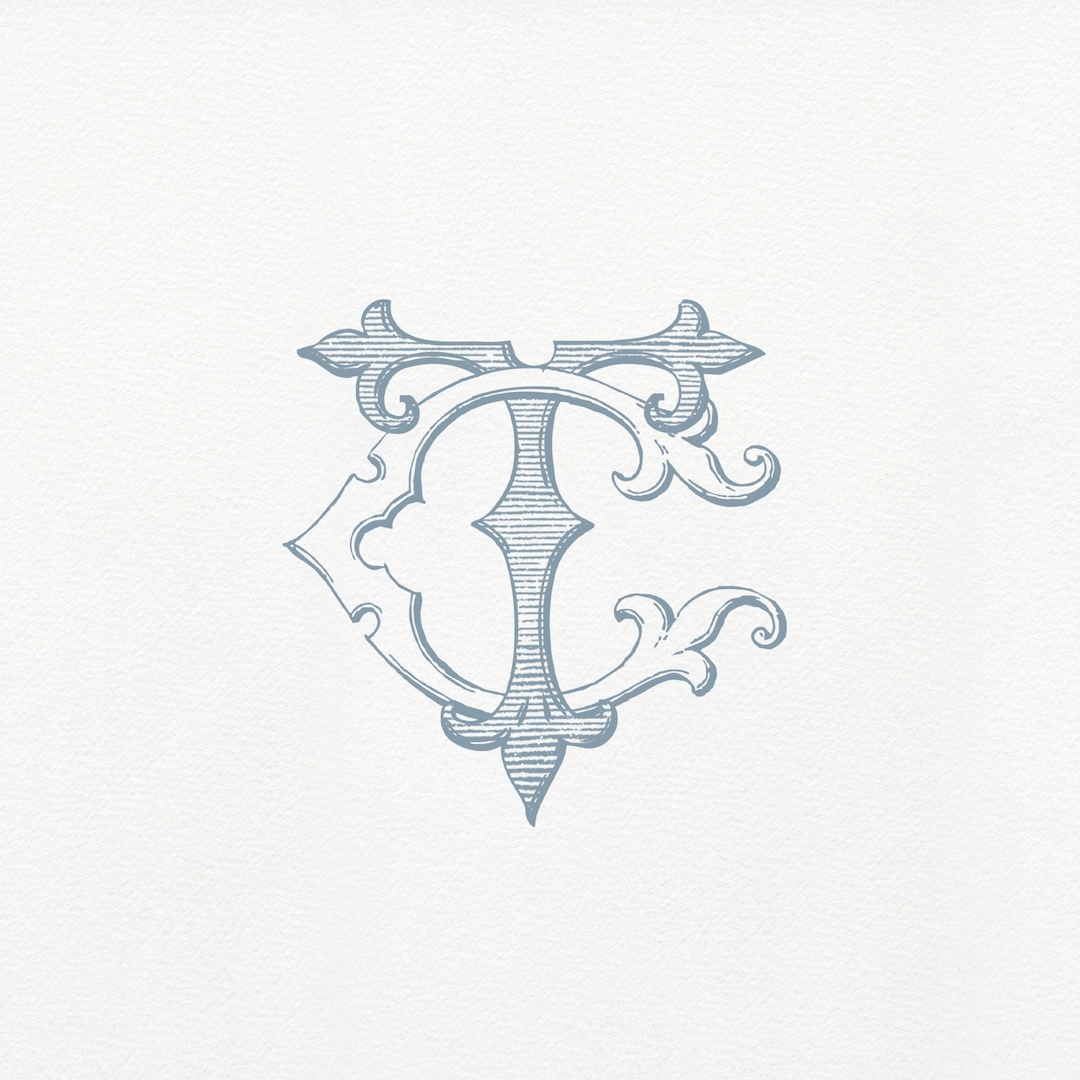 CT Vintage Monogram · TC Duogram · CT Classic Wedding Monogram ...