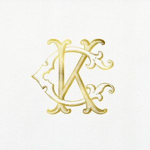CK Wedding Monogram · KC Duogram · Classic Wedding Monogram ...