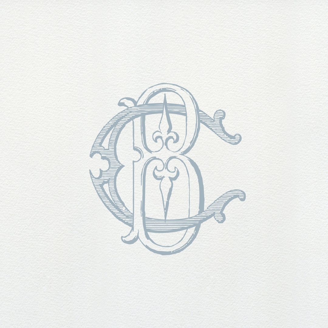 BC Classic Monogram · CB Wedding Monogram · Vintage Monogram · Classic ...