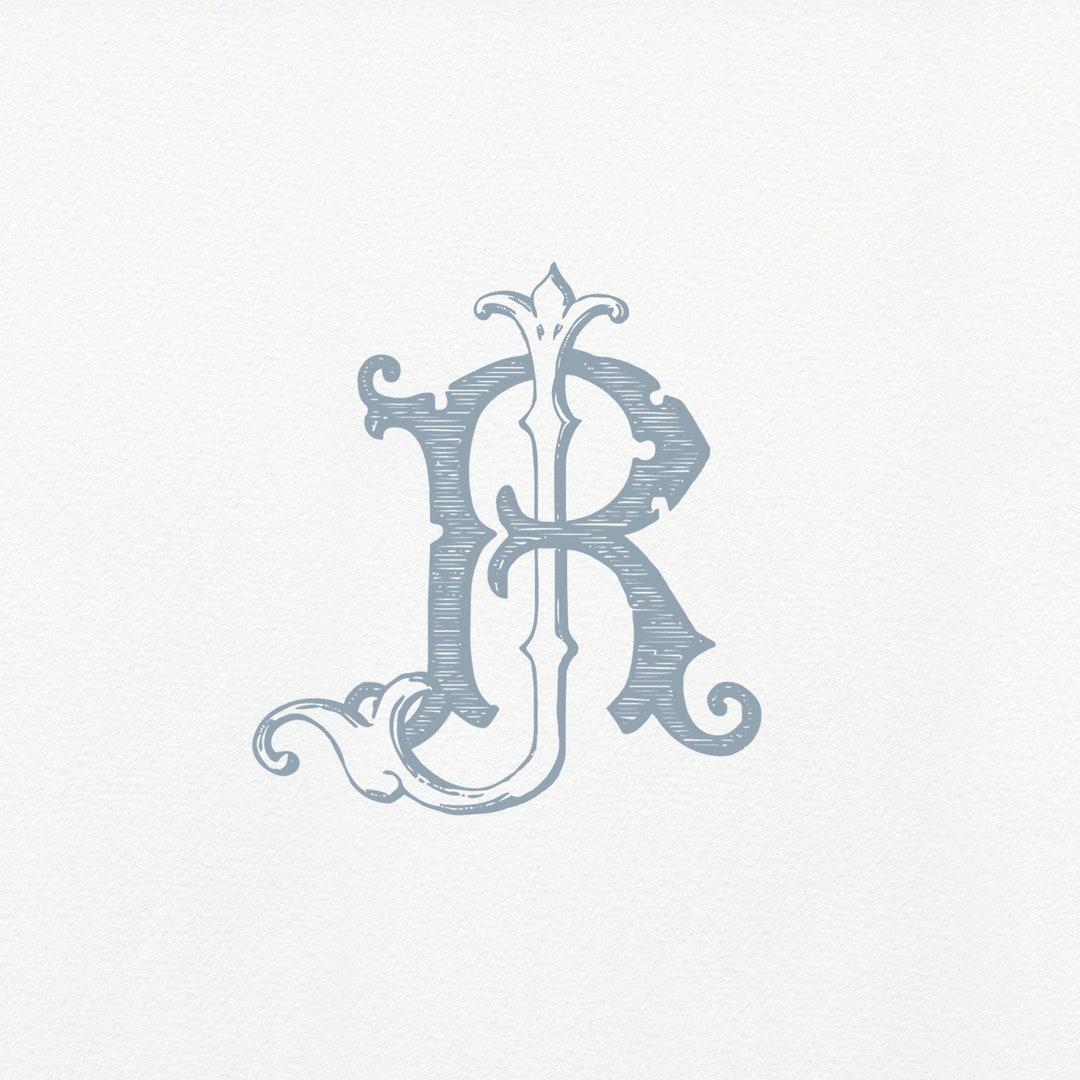 JR Vintage Monogram · RJ Duogram · JR Classic Wedding Monogram ...