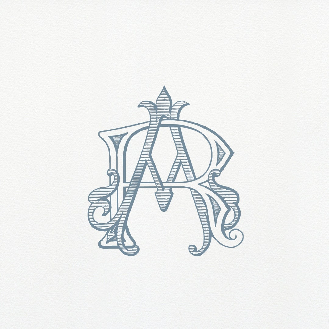 AR Vintage Monogram · RA Duogram · AR Classic Wedding Monogram ...