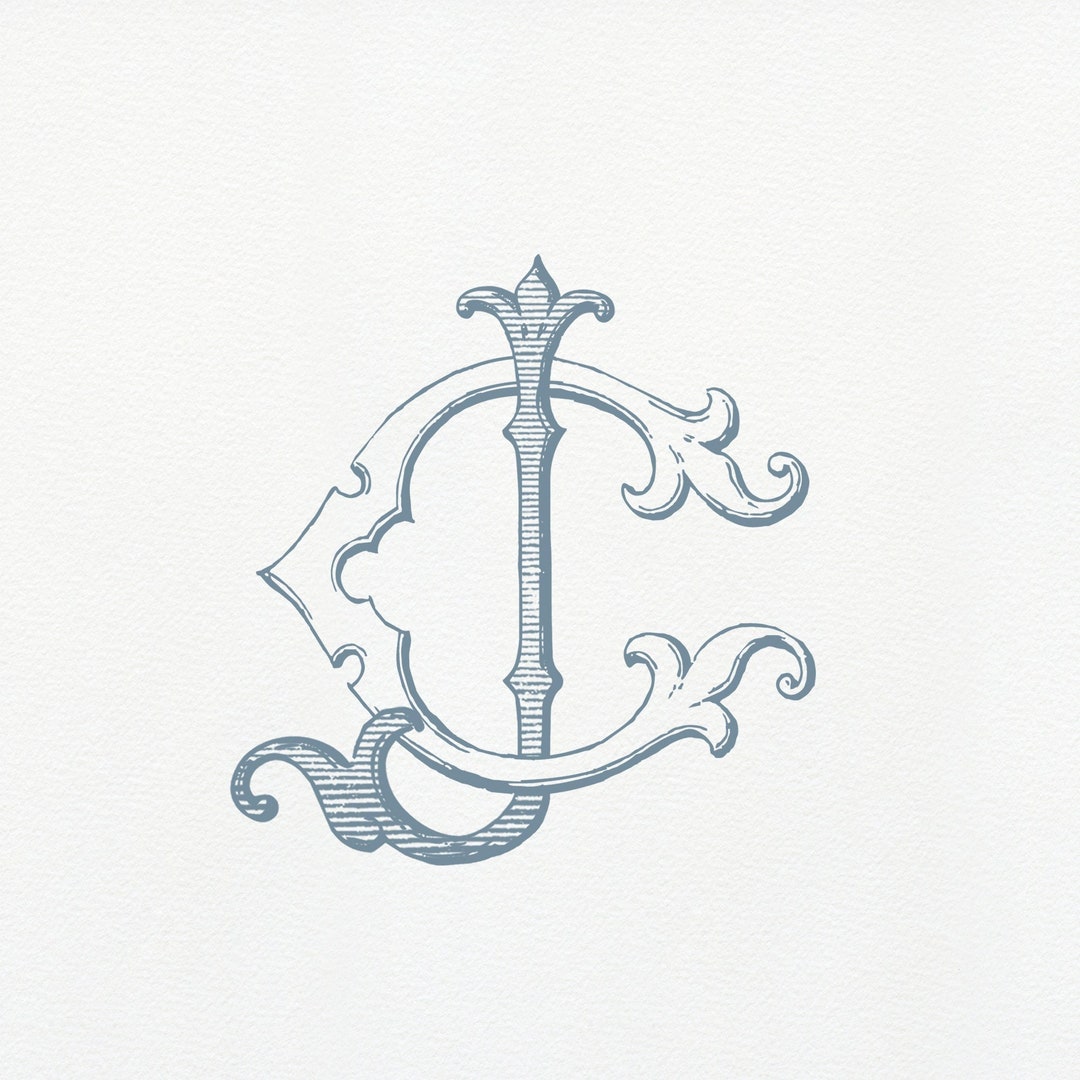 CJ Vintage Monogram · JC Duogram · CJ Classic Wedding Monogram ...