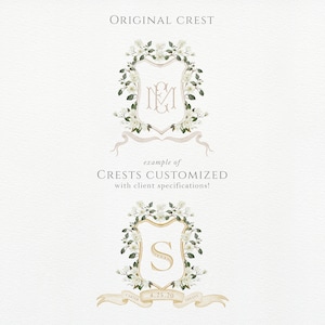 Semi-custom Crest Design | Customized Crest | Bespoke Crest Design by ...