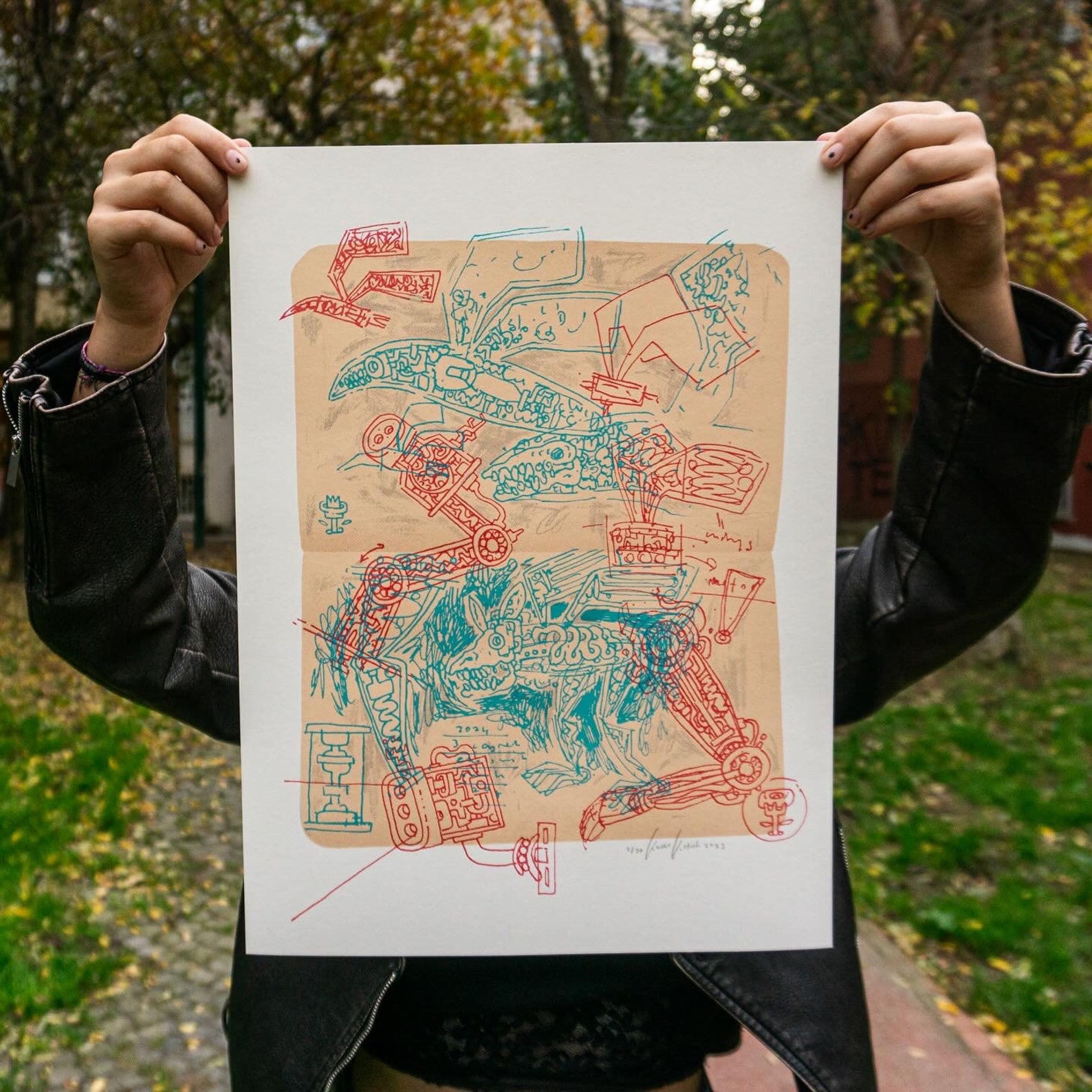 Silkscreen Print - 5 Colors - Etsy