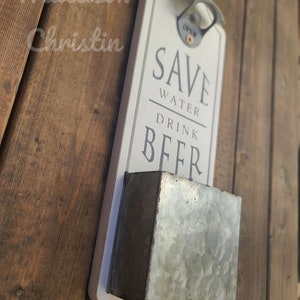 Save Water Drink Beer Man Cave Bar Decor - Etsy