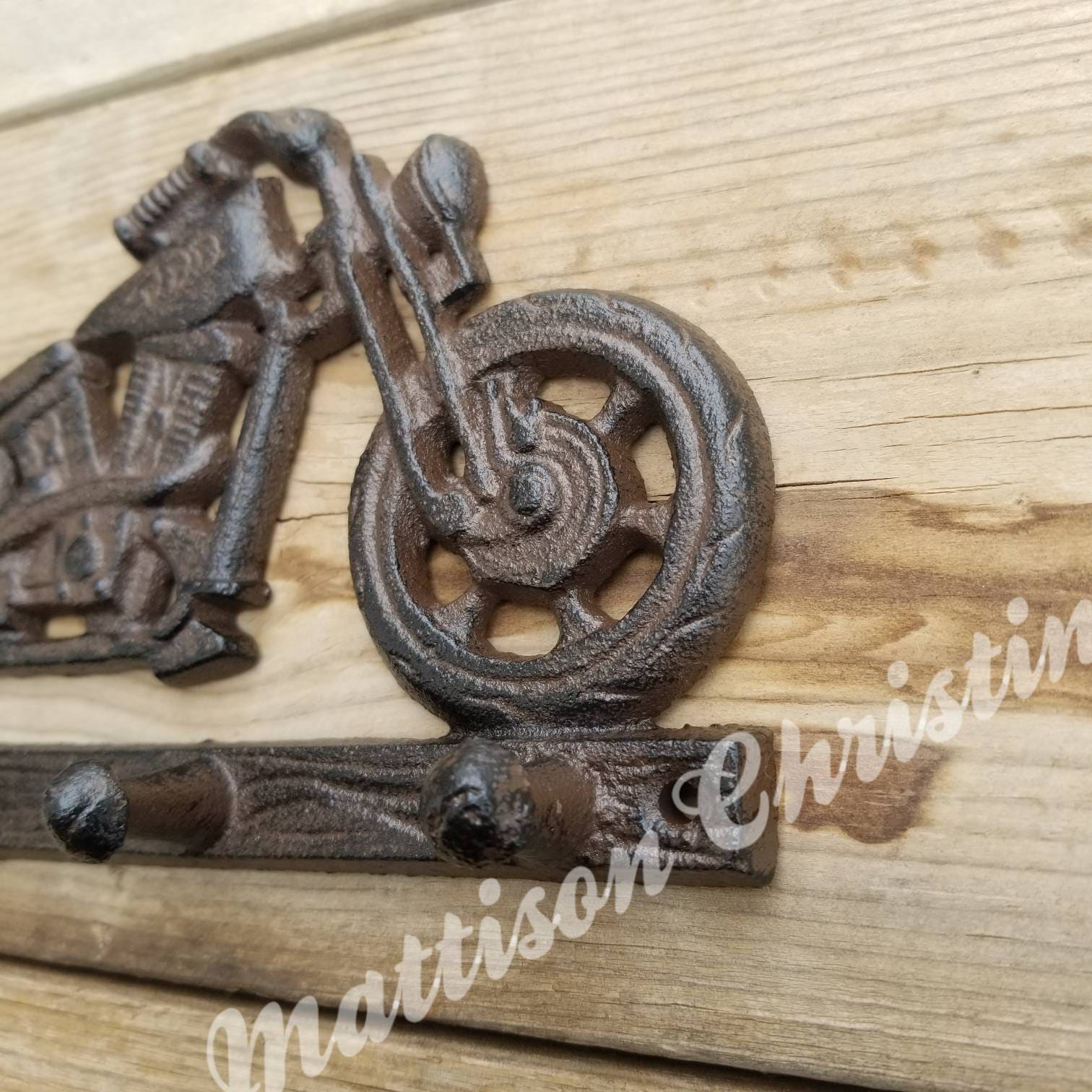 Cast Iron Motorcycle Key Rack Hooks - Etsy