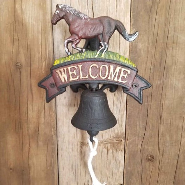 Cowboy Dinner Bell - Etsy