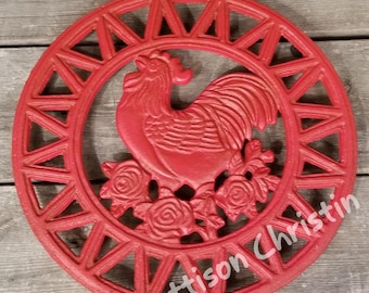 Cast Iron Trivet - Etsy