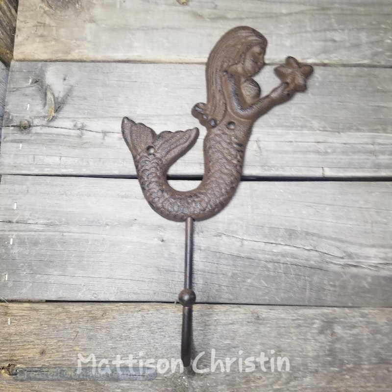 Mermaid Towel Hook - Etsy
