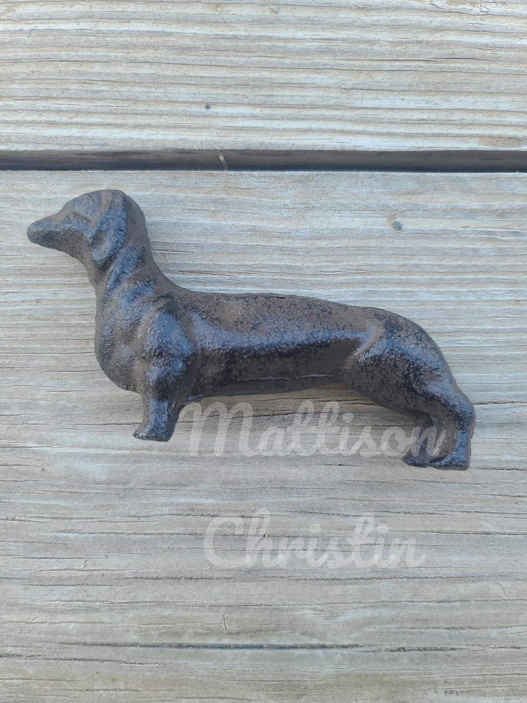 Small Cast Iron Dog Dachshund Weenie Weiner Shelf Sitter Figurine - Etsy