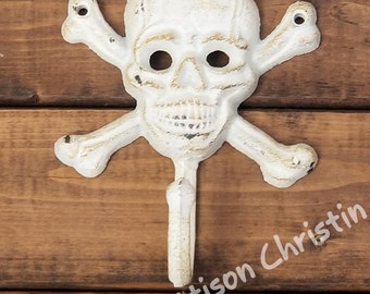 Skull Towel Hook - Etsy