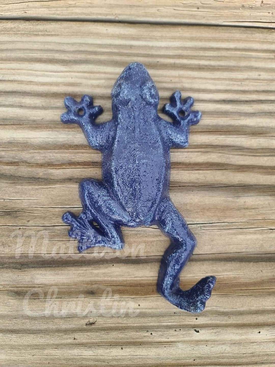 Set of 2 Cast Iron Frog Towel Hat Coat Key Hook Rack - Etsy