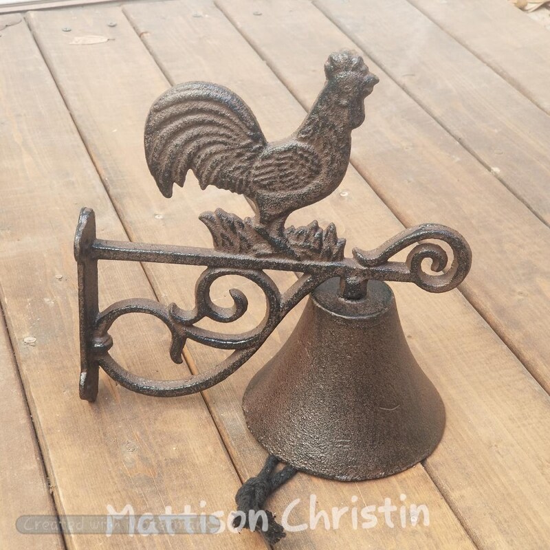 Iron Dinner Bell - Etsy