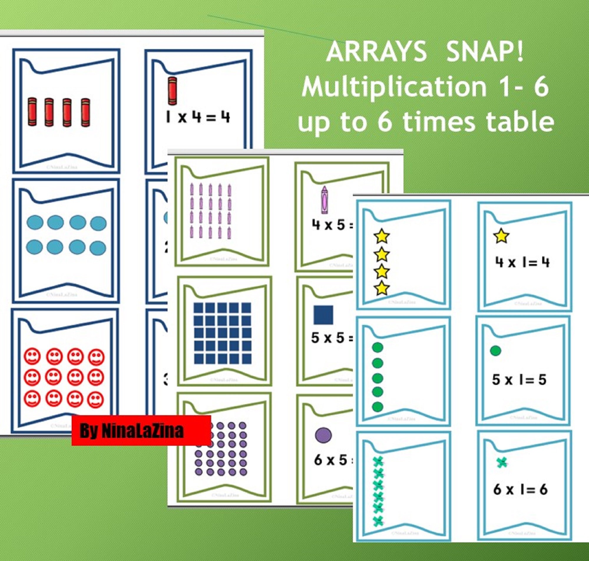 Times Tables Games Multiplication Snap Year 2 Worksheets - Etsy Ireland