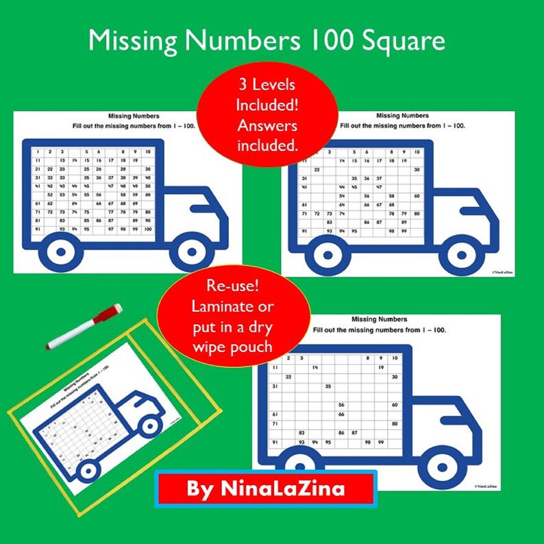 hundred-square-numbers-100-grid-wipe-clean-for-school-maths-etsy