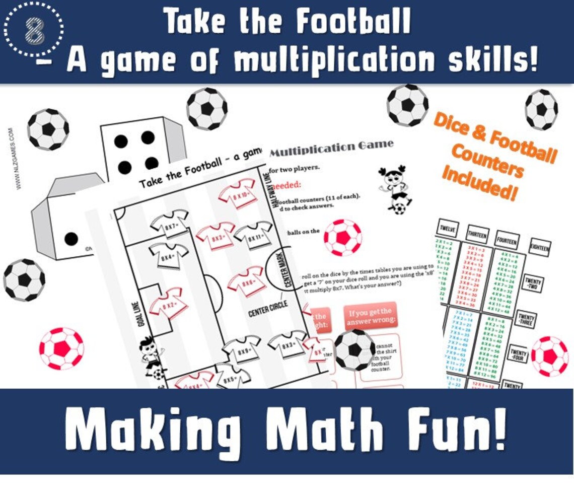 Football Maths Games at Alma Jones blog
