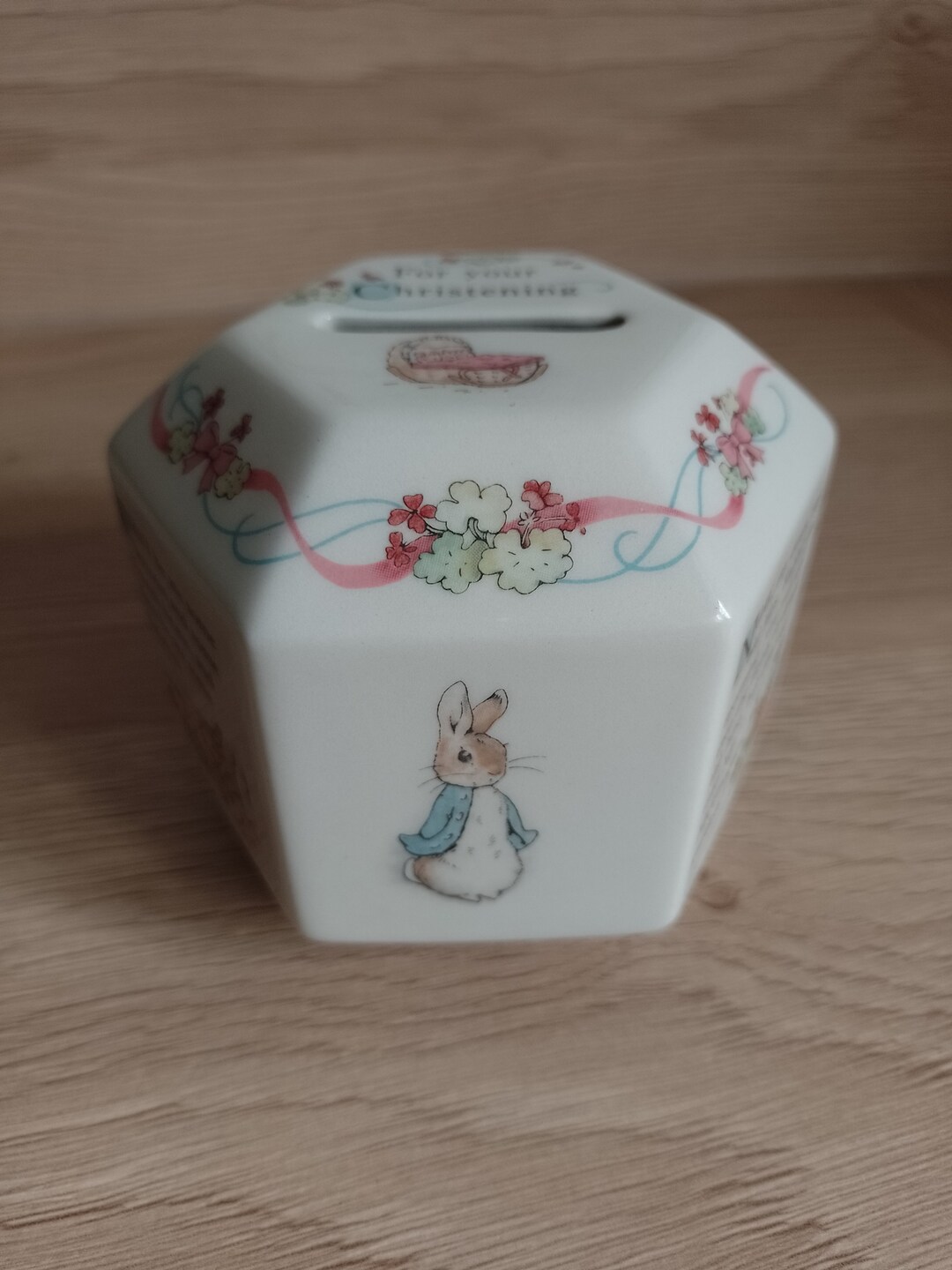 Wedgwood Peter Rabbit Money Box Designed for a Christening Gift - Etsy