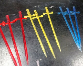 Plastic Cocktail Swords - Etsy