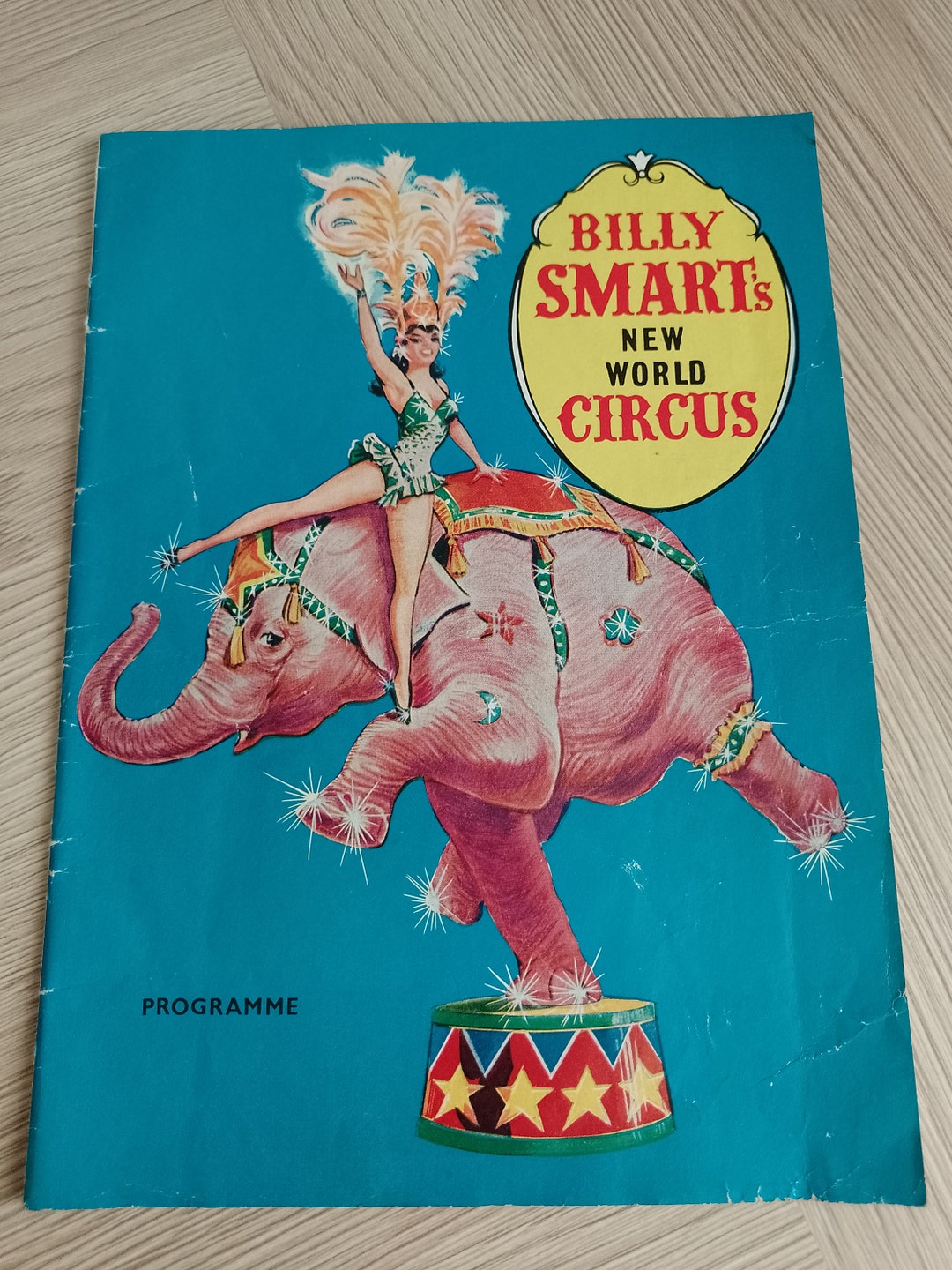 Billy Smart's New World Circus Programme Dating 1962 - Etsy
