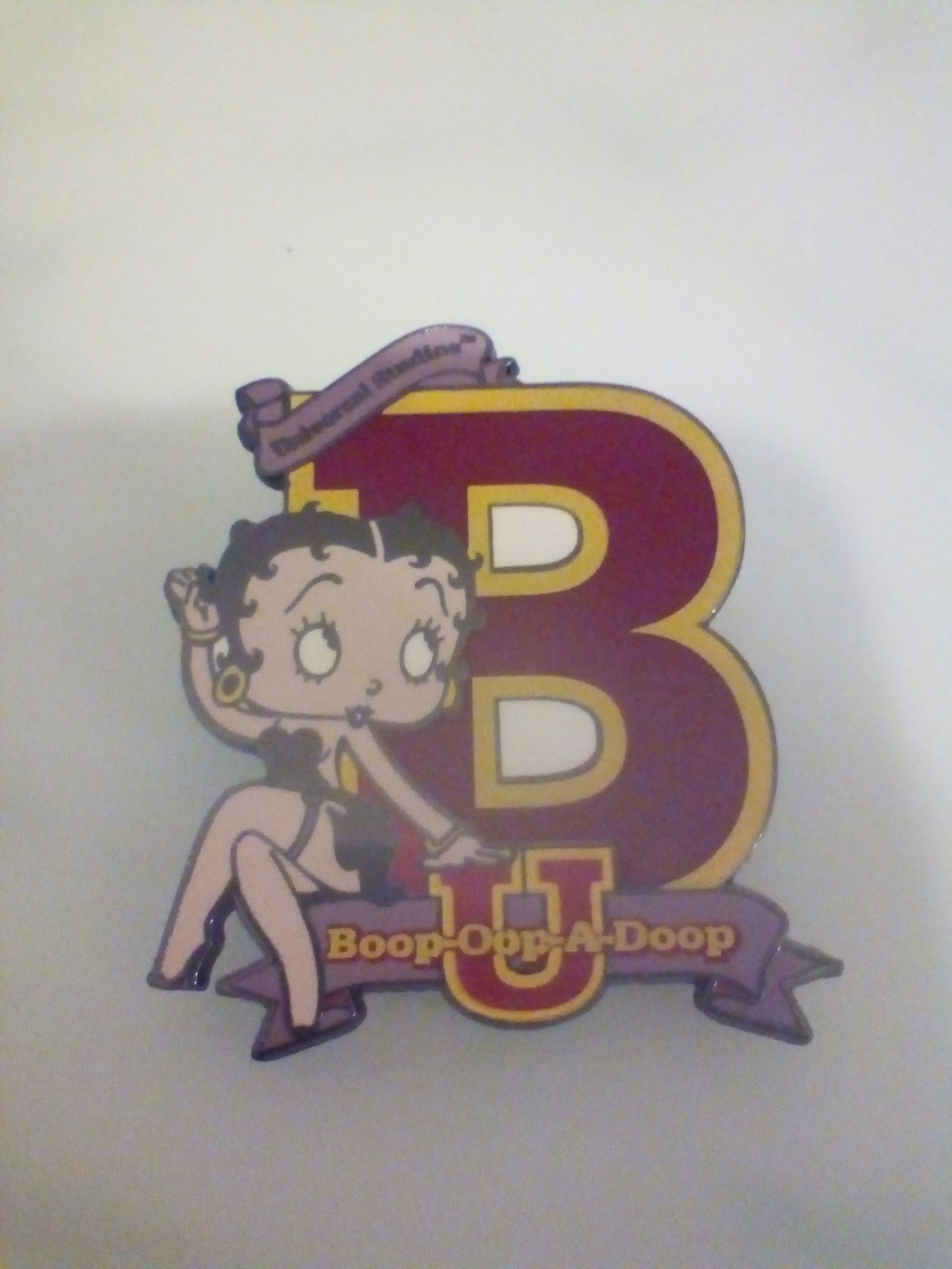 Vintage Betty Boop Enamel Pin Badge Large Etsy