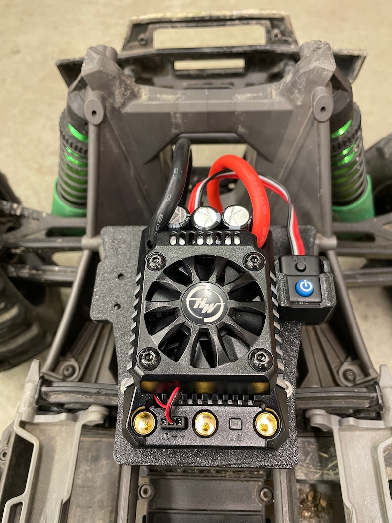 For Traxxas X Maxx Hobbywing Max 5 ESC Mounting Kit With Mounting ...