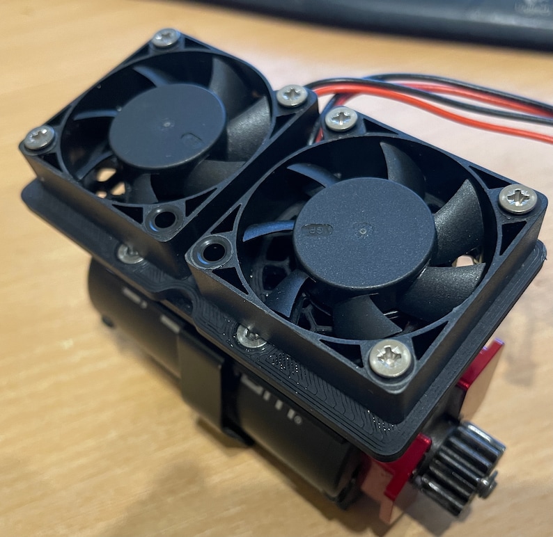 Arrma Infraction Felony Limitless V2 6S Dual 40mm Motor Fan Mount ...