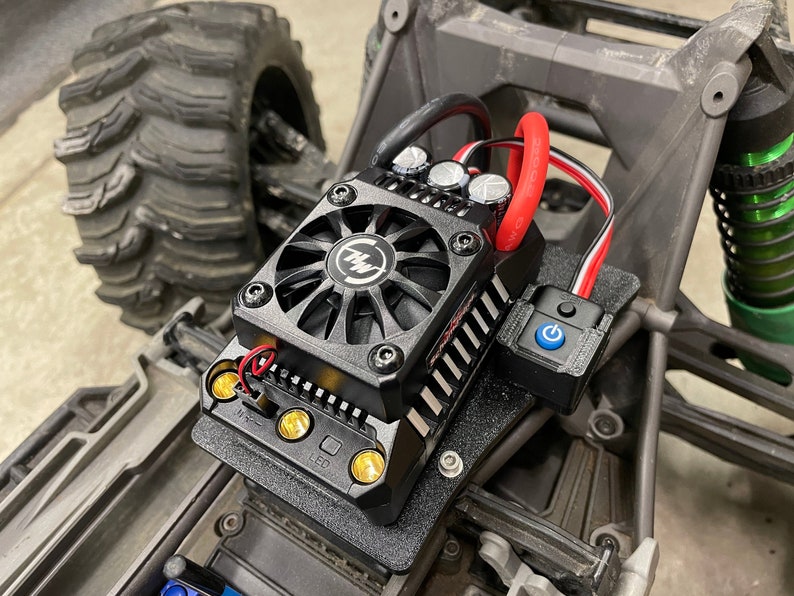 For Traxxas X Maxx Hobbywing Max 5 ESC Mounting Kit With Mounting ...