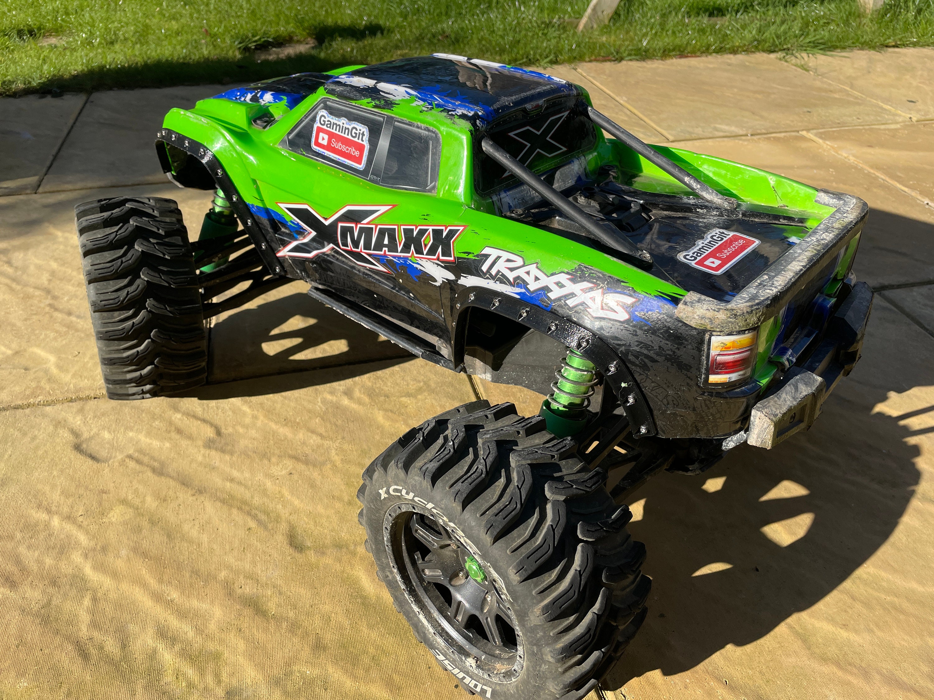 Traxxas Xmaxx Fender Flare Extended Wheel Arch Mud Guards Flaps X Maxx ...