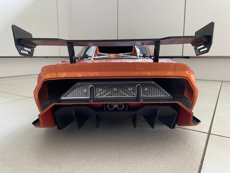 ARRMA FELONY Rear Wing Spoiler GT Wing Street Bash Drag Race Speed Run ...