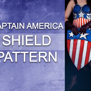 Captain America Shield Inspired Pattern - Etsy