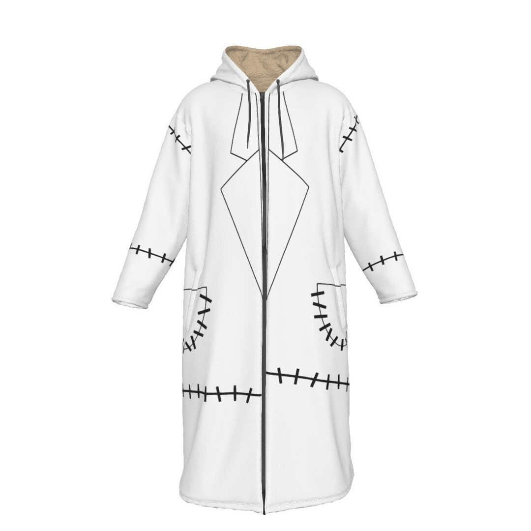 Stein Inspired lab Coat Long Zip-up Fleece - Etsy