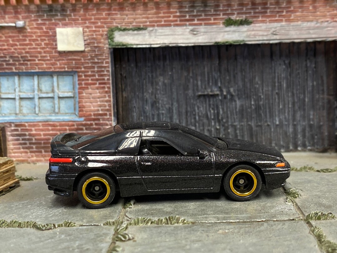Custom Matchbox - Subaru SVX - Black - Black and Gold Race Wheels ...