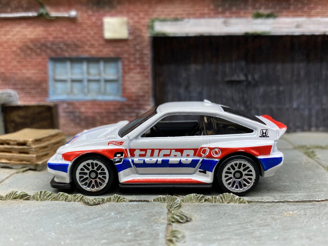 Loose Hot Wheels: 1985 Honda CRX White, Red and Blue Race Livery - Etsy