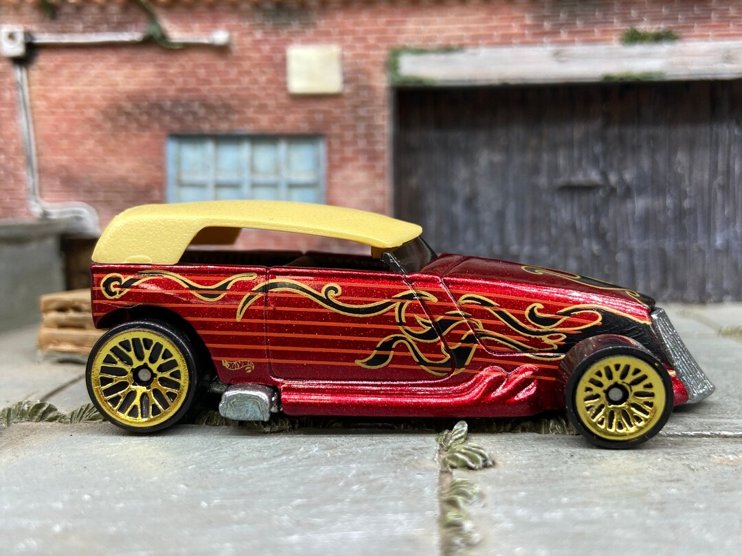 Loose Hot Wheels Phaeton Hot Rod Dressed in Dark Red - Etsy
