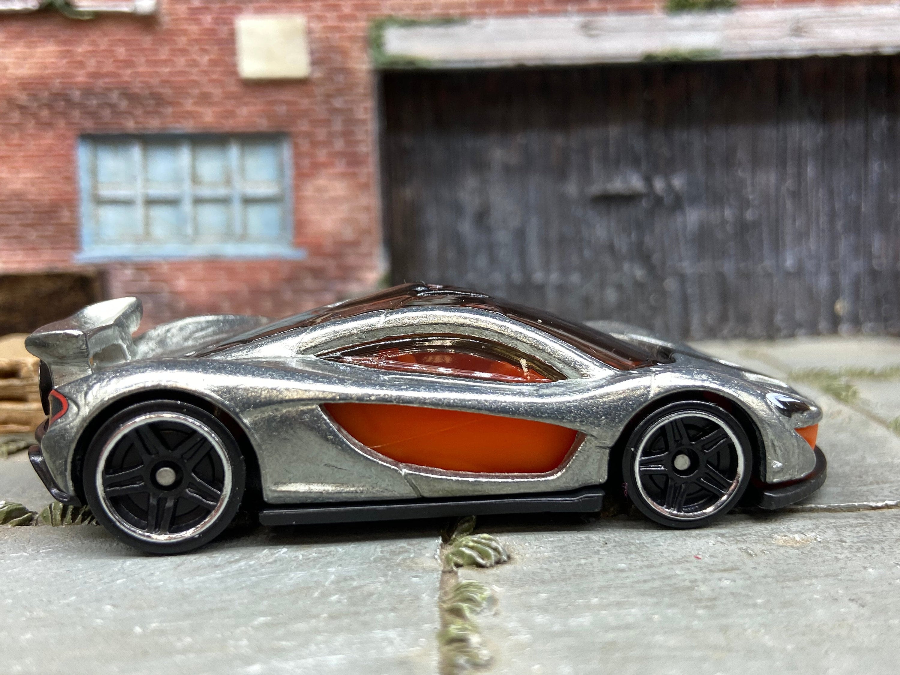 Mclaren P1 Silver