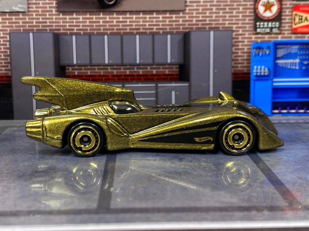 Loose Hot Wheels - Batmobile - Gold and Black - Etsy