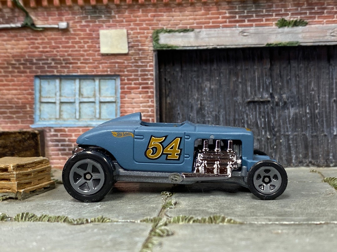 Loose Hot Wheels - Max Steel Hot Rod - Blue Gray 54 - Etsy