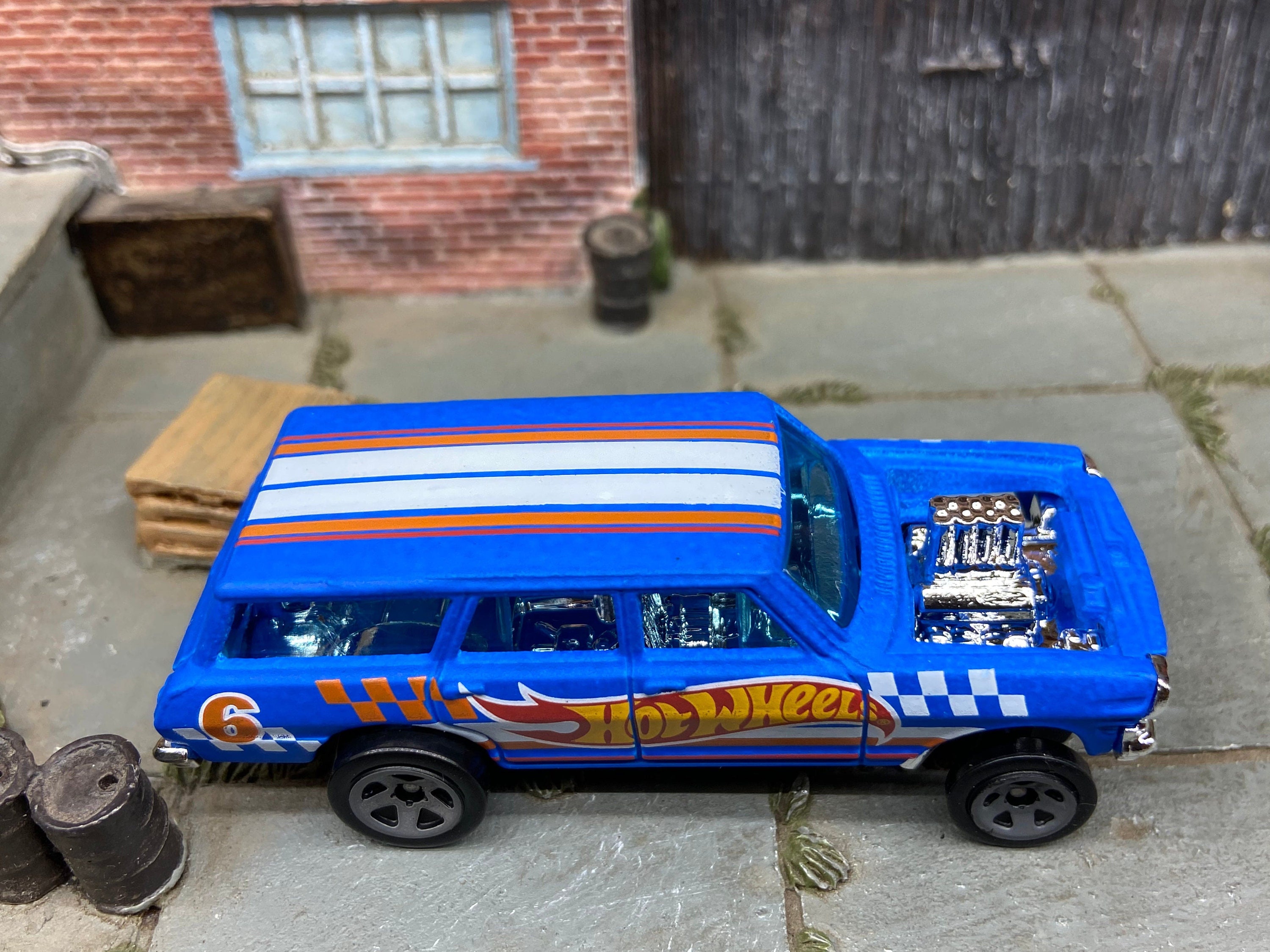 Loose Hot Wheels - 1964 Chevy Nova Station Wagon Gasser - Hot Wheels ...