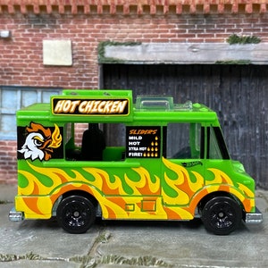 Loose Hot Wheels - Quick Bite Food Truck - Hot Chicken Green With ...