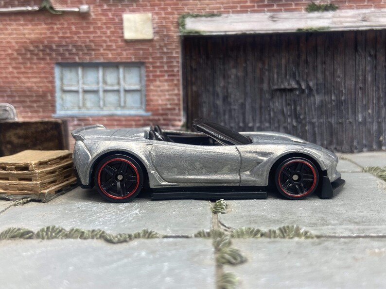 DIY Hot Wheels Car Kit - Chevy Corvette C7 Z06 Convertible - Build Your ...