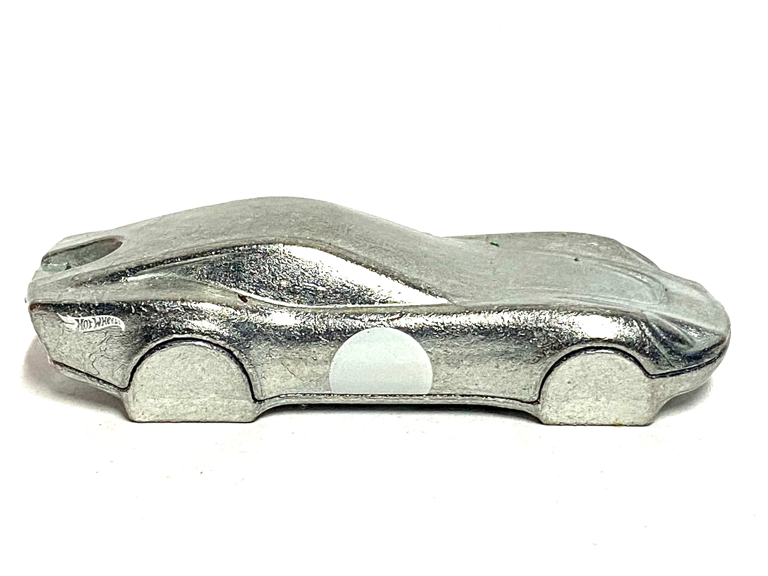 Loose Hot Wheels - Coupe Clip Magnet - Silver - Etsy